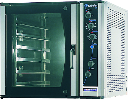 Moffat E35 TurboFan Electric Convection Oven, Full Size, 6-tray (STAND ...